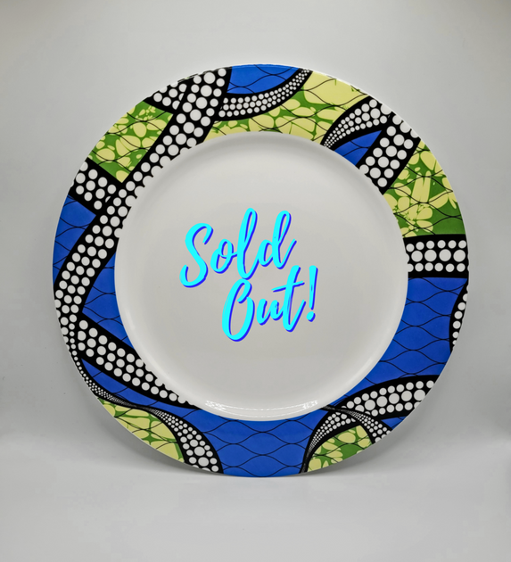 African Art Dinnerware, African Art plates. Artisitic dinning ...
