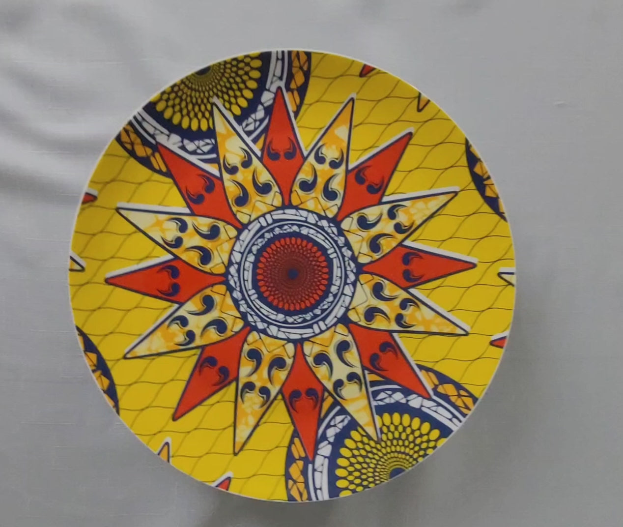 African Art Dinnerware, African Art plates. Artisitic dinning ...